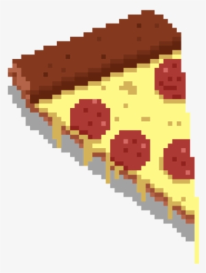 8 Bit Pizza - 500x500 PNG Download - PNGkit