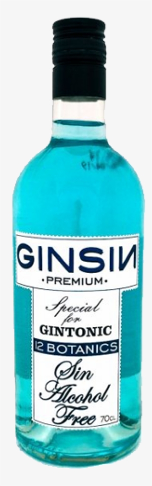 Ginsin 12 Botánicos Sin Alcohol - Ginebra Sin Alcohol - 265x500 PNG ...