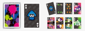 Cartas Splatoon 2 - Nintendo Splatoon Trump Cards 01 - 597x217 PNG ...