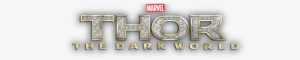 Thor The Dark World Logo Png - Marvel - 774x157 PNG Download - PNGkit