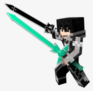 Minecraft Kirito Sao By Arrianaether-d7w6rs5 - Kirito Minecraft ...