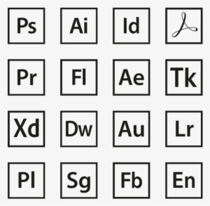 Adobe Icon Logo, Photoshop, Illustrator, Indesign Png - Printing ...