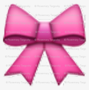 Bow Emoji - Emoji Bow - 394x400 PNG Download - PNGkit