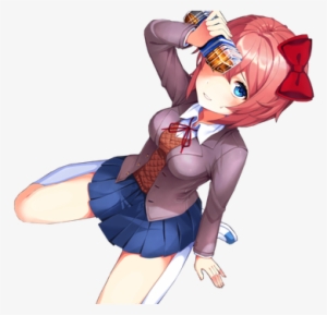 Sayori Crayon Scene Render By Erzajuliarinne-dc616xc - Sayori Crayon ...