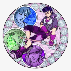 For Something I Am Working On For My Jjba/kh Au - Cartoon - 500x500 PNG ...