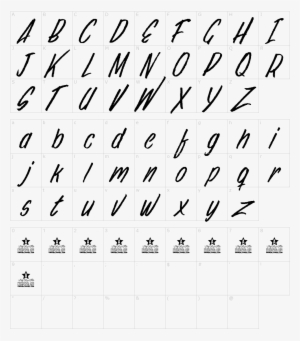 Font Characters - Police - 1000x1150 PNG Download - PNGkit