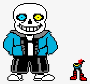 Sans With Mlg Glasses - Undertale Sans Sprite Color - 1200x1200 PNG ...
