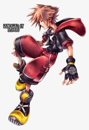 Sora Distance Drop Render By Ijuraru On Deviantart - Kingdom Hearts ...