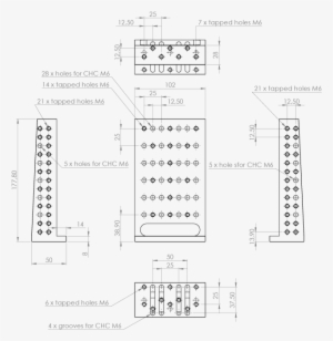 Customer Drawing Large Angle Bracket - Angle Bracket - 709x709 PNG ...