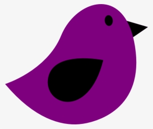Black & Eggplant Birdie Svg Clip Arts 600 X 505 Px - 600x505 PNG ...