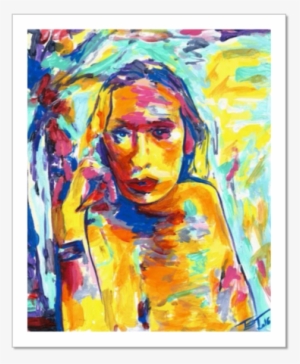 Gaia Matisse Portrait Heiress Painting Fine Art - Painting - 400x480 ...