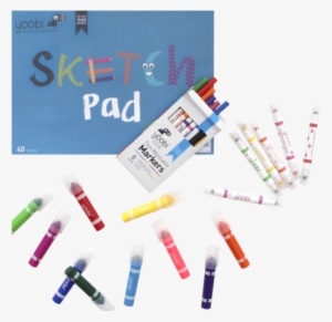 For The Marker Maniac - Yoobi Thin Washable Markers 8 Pack Multi ...