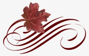 Leaf Flourish - Leaf Flourishes - 519x346 PNG Download - PNGkit