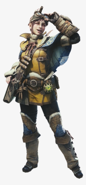 The Handler - Monster Hunter World Handler - 299x643 PNG Download - PNGkit