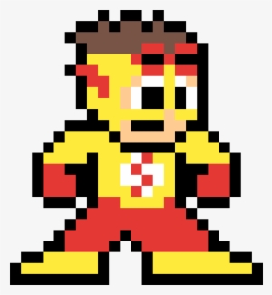 Megaman - 8 Bit Mega Man Sprite - 360x360 PNG Download - PNGkit