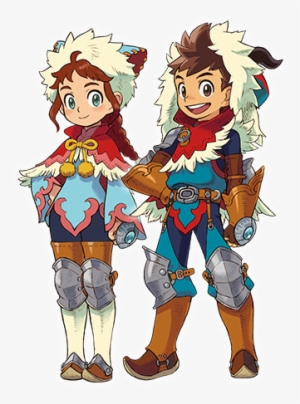 Monster Hunter Stories Protagonist - 365x501 PNG Download - PNGkit