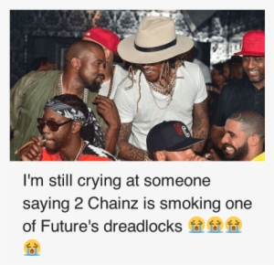 Crying, Future, And Haircut - Funny Future Rapper Memes - 400x407 PNG ...