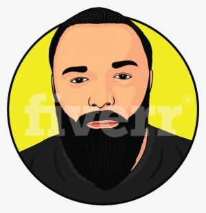 Draw Vector Cartoon Portrait Of You - Drawing - 1600x1600 PNG Download ...