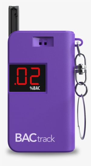 Bactrack Keychain Breathalyzer, Purple - 1000x1000 PNG Download - PNGkit