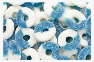 Sour Blue Raspberry Gummi Rings - 500x500 PNG Download - PNGkit