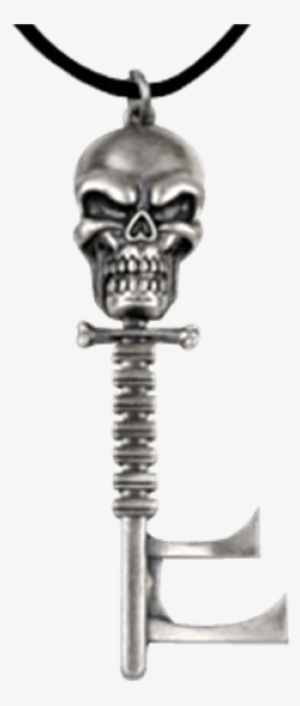 Skeleton Key Pendant - Necklace - 555x555 PNG Download - PNGkit