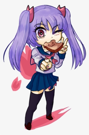 Download Transparent Anime Chibi Study Png - Anime Chibi Girl Studying ...