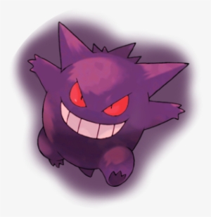 Gastly Haunter Gengar Stencil - Pokemon Gastly - 4096x4096 PNG Download ...