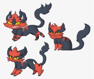 Litten By Neonsloth On - Litten Evo - 633x538 PNG Download - PNGkit