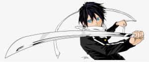 Yato By Truss On Deviantart Yatonoragami - Yato Sword Noragami Png ...