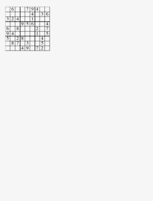 A Png Image Of A Sheet Of 12 Sudoku Grids, Only One - Monochrome ...