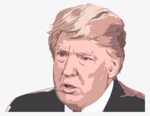 This Free Icons Png Design Of Donald Trump Portrait - 2328x1796 PNG ...