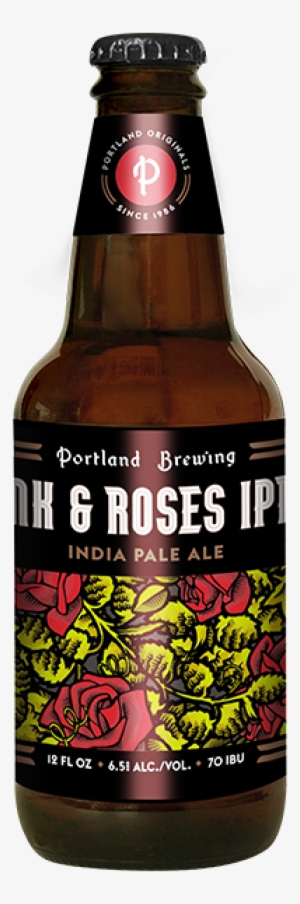 Ink & Roses - Portland Brewing Ink And Roses India Pale Ale - 200x603 ...