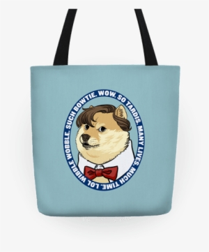 The Doctor Doge Tote - Tote Bag - 484x484 PNG Download - PNGkit