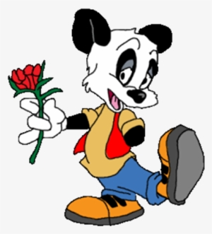 Andy Panda Cartoon - 412x454 PNG Download - PNGkit