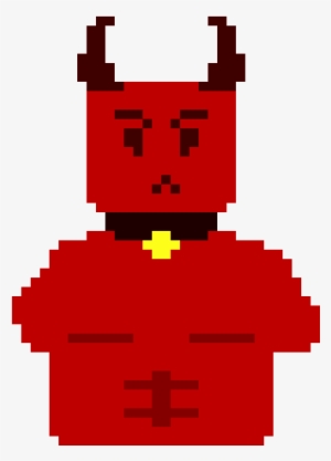 Satan - Pixel Art - 410x520 PNG Download - PNGkit