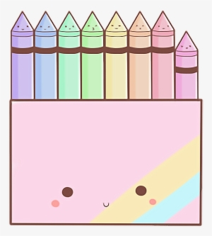 Banner Stock Colors Tierno Lindo Colorful Colorido - Crayons Kawaii Png ...