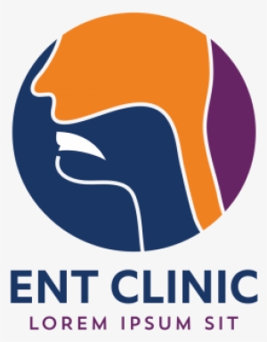 Ent Logo Head For Ear, Nose, Throat Doctor Specialists - Otolaryngology ...