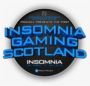 Insomnia Gaming Scotland - Insomnia Gaming Festival Logo - 2666x2411 ...