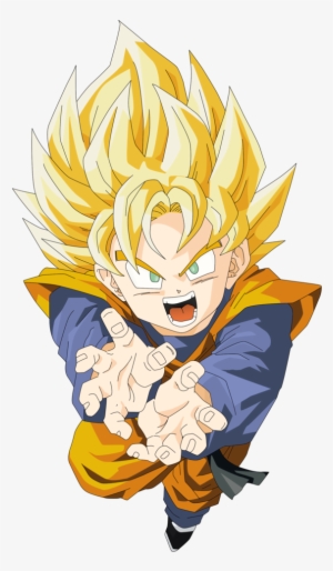 Goten - Goten Super Saiyan Png - 800x1000 PNG Download - PNGkit