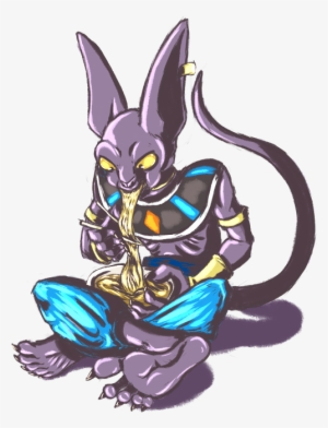 Hungry Beerus - Beerus Barefoot - 700x700 PNG Download - PNGkit