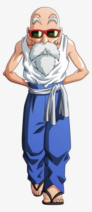 Master Roshi By Naironkr - Dragon Ball Super Master Roshi Png - 833x958 ...