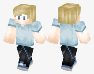 Download Transparent Minecraft Skin Gold Boy - Minecraft - PNGkit