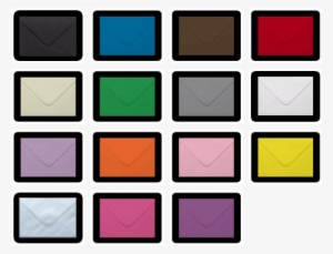 Blue Envelopes - Colored Envelope Clip Art - 504x388 PNG Download - PNGkit