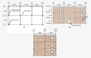 Structural Layout For Shallow Plan Building - Beam And Column Layout ...