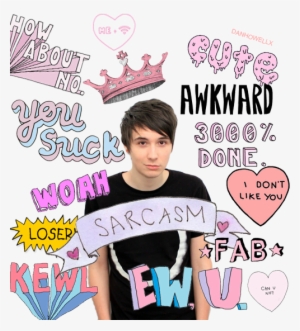 Dan Howell Tumblr Edits - 500x553 PNG Download - PNGkit