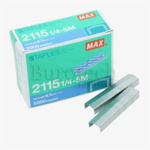 More Views - Max Staples 2115 1/4-5m. Box - 700x1000 PNG Download - PNGkit