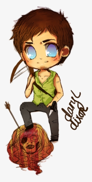 Daryl Dixon By Demachic-d5m5ppm - Fan Art Daryl Dixon - 403x600 PNG ...
