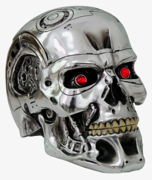 Terminator Head Png - Robot Face Terminator Png - 1200x1800 PNG ...