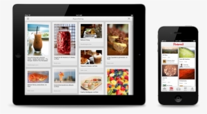 Pinterest App - Mobile App Design - 920x542 PNG Download - PNGkit