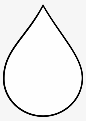 Small - White Teardrop Shape - 426x599 PNG Download - PNGkit
